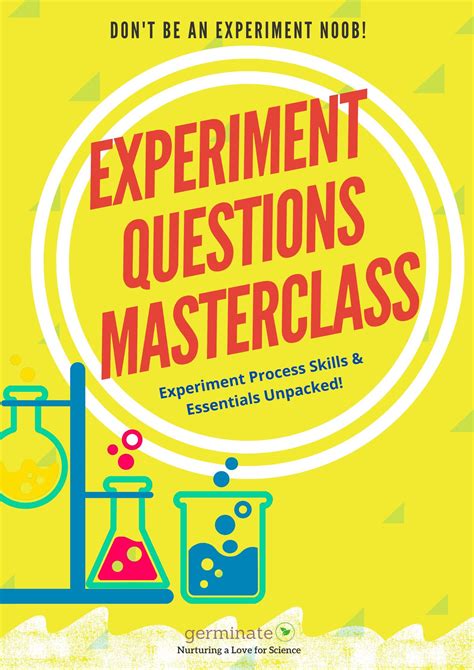 P4 And P5 Experiment Questions Masterclass Germinate Learning