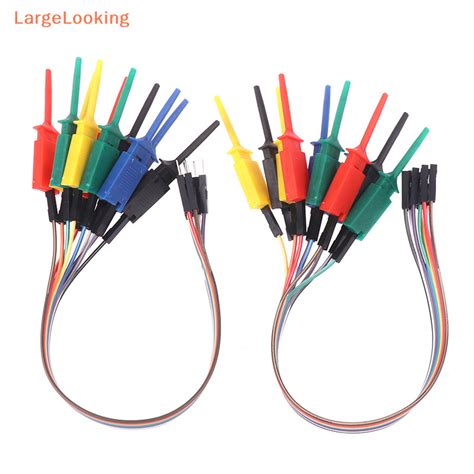 [largelooking] 20cm High Efficiency Test Hook Clip Logic Analyzer Cable