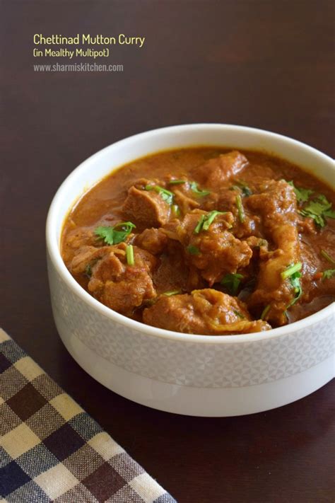 Chettinad Mutton Curry Recipe In Mealthy Multipot Chettinad Mutton