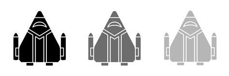 Space Rocket Icon Symbol Illustration Set For Business 23092351 Vector Art At Vecteezy