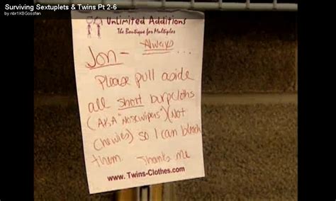 Gosselins Diary Surviving Sextuplets And Twins Kates Handwritten Notes