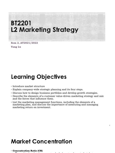 L2 Marketing Strategy Pdf Marketing Cost Of Goods Sold