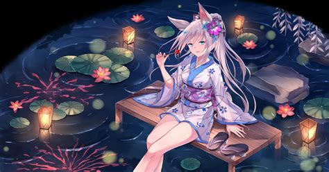 Original Fox Ears Girl Pixiv