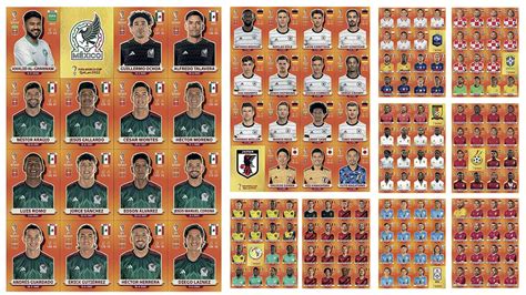 Los Stickers De MÉxico Del Álbum Panini De La Copa Mundo 46 Off
