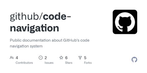 Github Githubcode Navigation Public Documentation About Githubs Code Navigation System