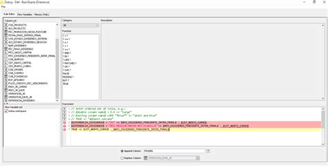 Mathematical Formula Occupying Conditional Knime Analytics Platform