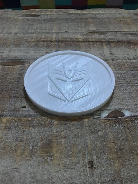 Stl File Transformers Decepticon Coaster 🤖・3d Printer Design To