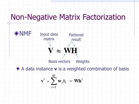 Ppt Illumination Estimation Via Non Negative Matrix Factorization
