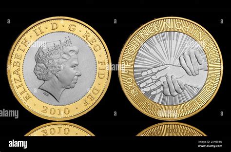 2010 £2 Coin To Commemorate The 100th Anniversary Since The Death Of