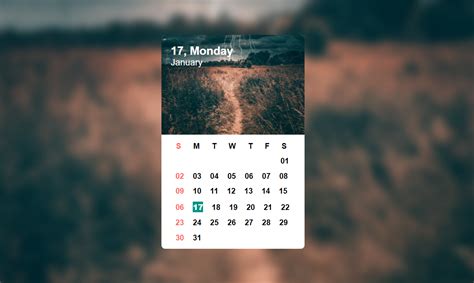 Calendar Issue Dezenix Frontend Html Css Js Github