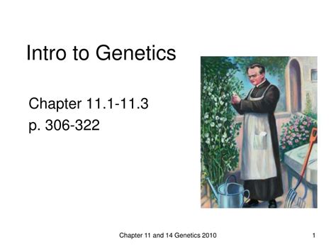 PPT Intro To Genetics PowerPoint Presentation Free Download ID 5329964