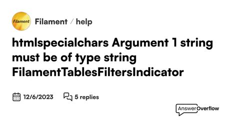 Htmlspecialchars Argument 1 String Must Be Of Type String