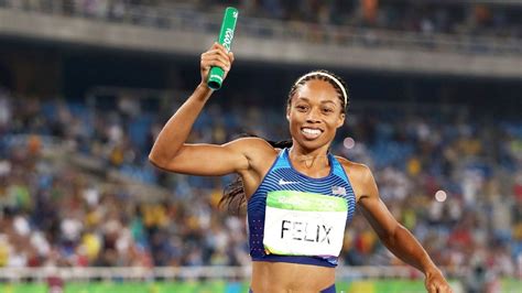 Allyson Felix Us Women Win Gold Medal In 4x400 Meter Relay At Rio
