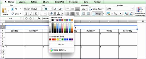 10 Template Excel Calendar Excel Templates