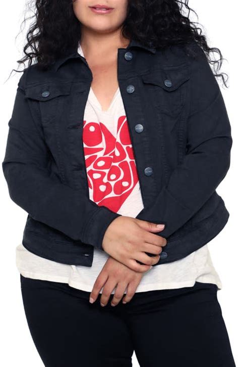Denim Plus Size Jackets And Blazers Nordstrom