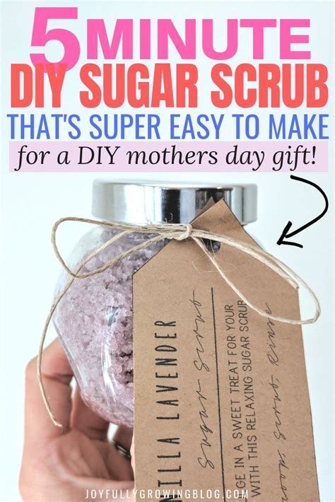 Healthy And Fitness Sugar Scrub Diy Diy Mothers Day Ts Mothers