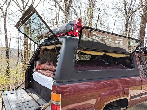 Truck Bed Camper Setup