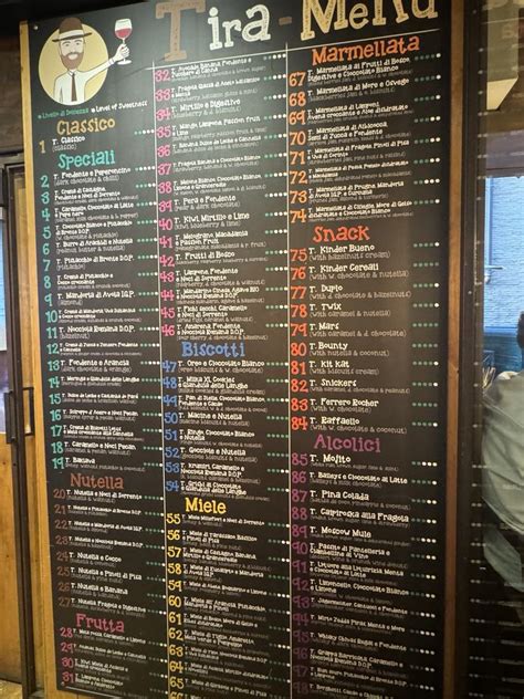 Mr 100 Tiramisù Menu Explore 100 Unique Flavors Of Tiramisu