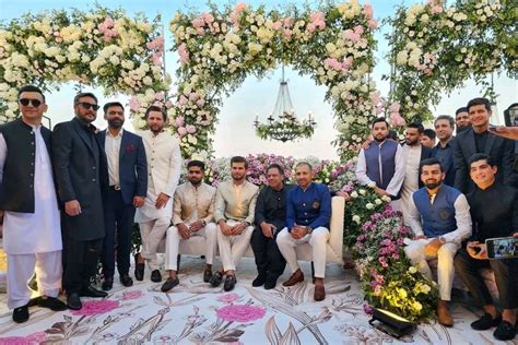 Shaheen Afridi And Ansha Wedding Famous Cricketer Shahid Afridis