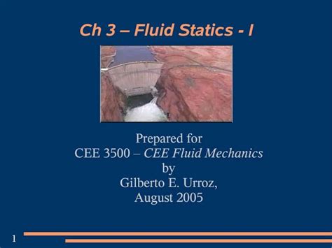 Pdf Ch 3 Fluid Statics I Dokumentips