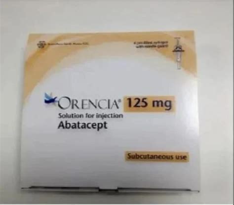 Orencia Abatacept 125mg Injection At ₹ 1000 Orencia In Vijapur Id