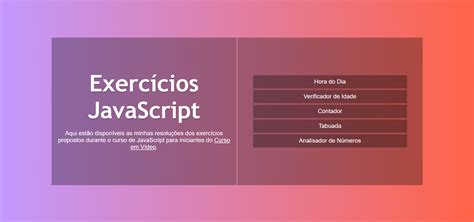 Github Marianaozoriocurso Em Video Javascript Solução Dos