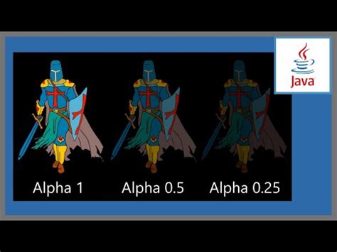 Java Code Sample Fade In And Fade Out Image Edit Alpha Channel
