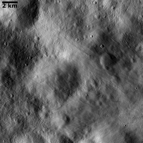 Impact Ejecta Deposits Covering Underlying Topography Nasa Science