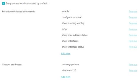 Create Or Edit A Tacacs Authorization Policy