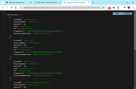 Request Parameters Description To Pull Real Time Xml Reports