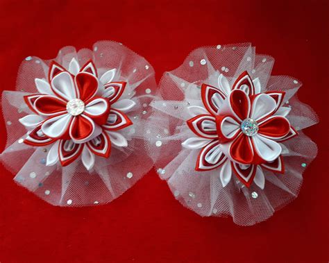 Пин от пользователя Ирина Карпусь на доске Канзаши украшение Украшения Бантик Аксессуары для