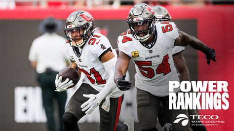 Power Rankings 2023 Where Does Tampa Bay Sit Going Into Week 11 In