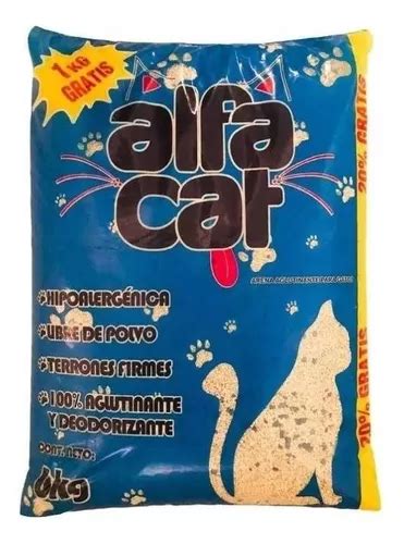 Alfa Cat Arena Para Gato Premium 10kg 2kg Gratis