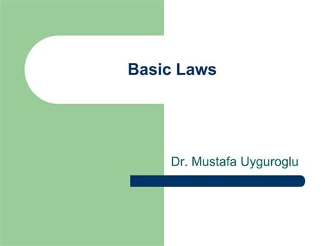 Basiclawsppt
