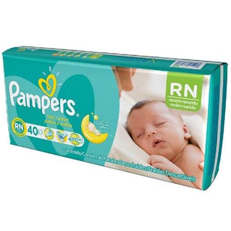 Pampers Recem Nascido Fraldas Descartaveis Rn 40 Unidades 🥇 【 Ofertas
