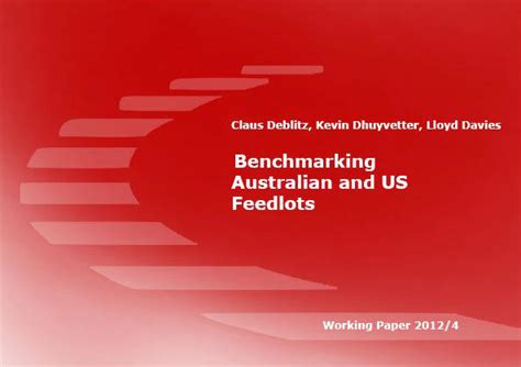 briefing papers agri benchmark