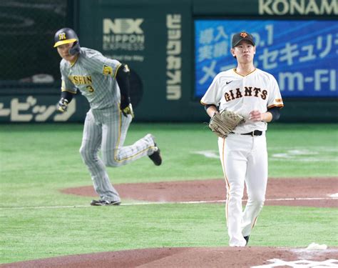 【巨人】先発・井上温大、2回に2点を先制される スポーツ報知