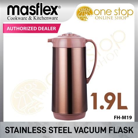Masflex Original 1 9 Liter Stainless Steel Vacuum Flask Thermo Fh M19