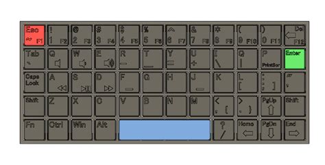 Custom Keyboard Layout Check Upgrade For Handheld Pc Gateron Red Low
