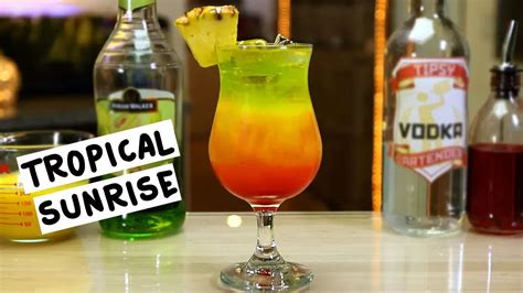 Tropical Sunrise Cocktail Recipe