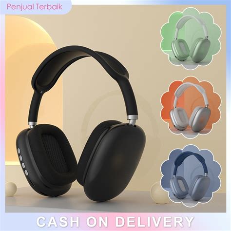 Jual Headphone Sporty Bluetooth Wireless Earphone Bluetooth Headset