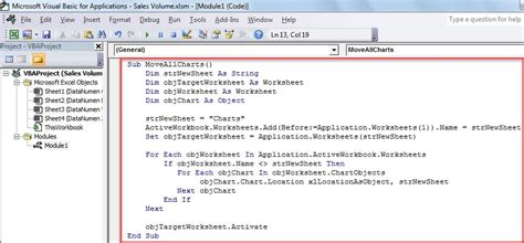 2 Ways To Batch Move All Charts From All Existing Worksheets To A New