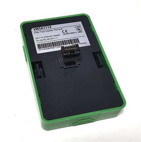 Schneider Vw3a1113 Altivar Inverter Drive Plain Text Display Terminal