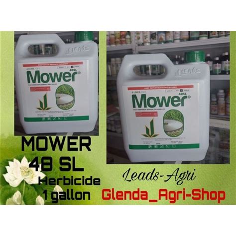 MOWER 48SL GLYPHOSATE HERBICIDE POST EMERGENT WEES KILLER BY LEADS