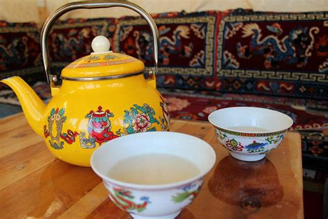 티베트 버터 차 藏式酥油茶 라싸 차이나 가이드