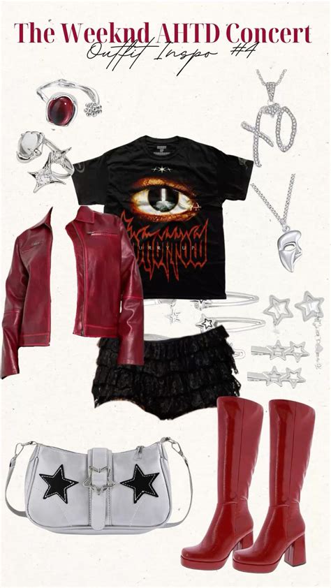 The Weeknds Concert Outfit Inspo In 2025 Outfit Inspo Concert