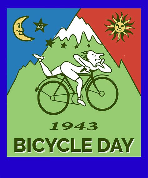 Lover Psychonauts Magic Game Bicycle Day 1943 Vintage Albert Hofmann