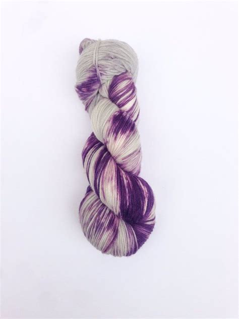 Hand Dyed Sock Yarn Merino Wool Nylon Blend