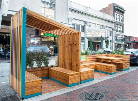 Parklet Parklet Design Ideas Street Furniture Public Spaces Street