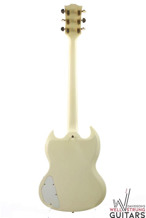 Les Paul SG Custom Polaris White Davidson S Well Strung Guitars
